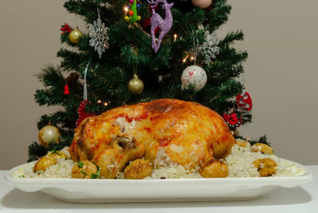 Kestaneli Hindi Tarifi veya Tavuk Dolması | Sibel Yalçın